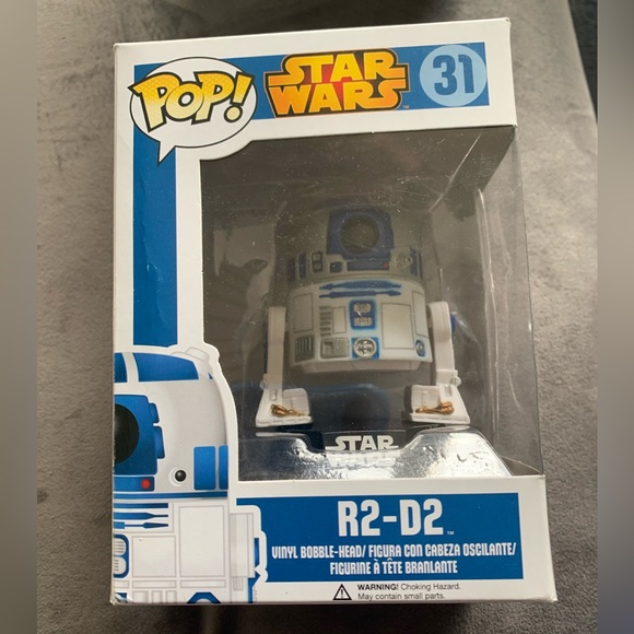 Toys | Nib Funko Pop Star Wars Episode Iv V Vi R2d2 31 Bobble Head ...